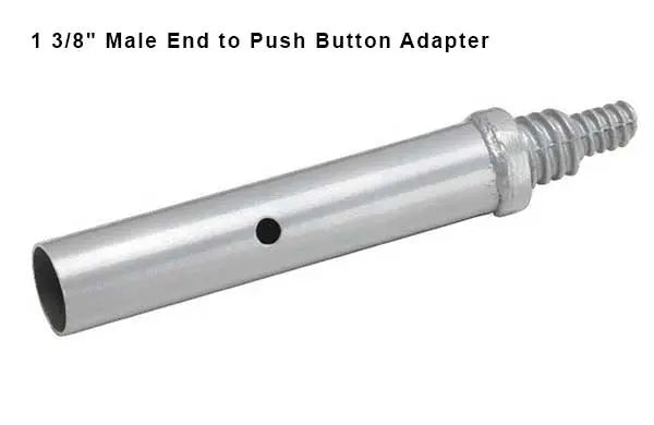 14810 Push Button Threaded Adapter — Metropolitan Materials
